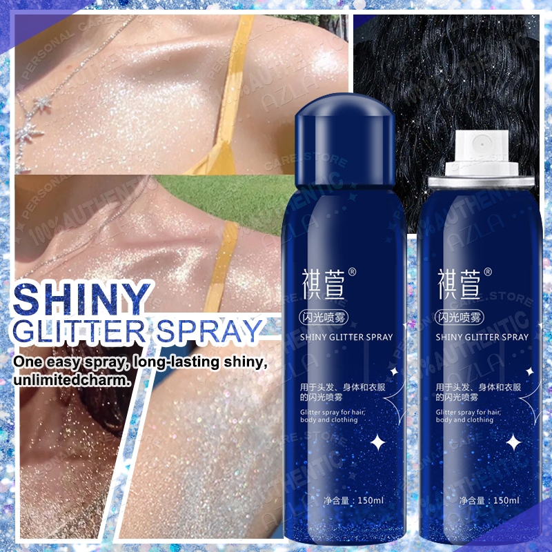 150ML Night Club Party Glitter Spray for Body Hair Clothes Dating Shiny ...