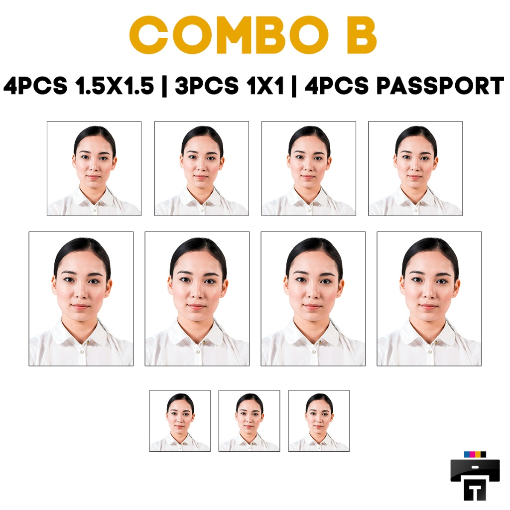 High Quality Female ID Picture Printing with Formal Attire | 1x1 | 1 ...