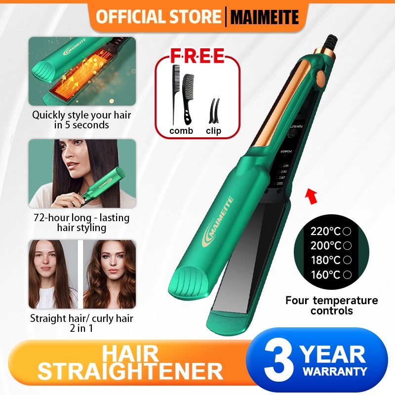 Maimeite Hair Straightener Hair Iron Straightener Adjustable ...