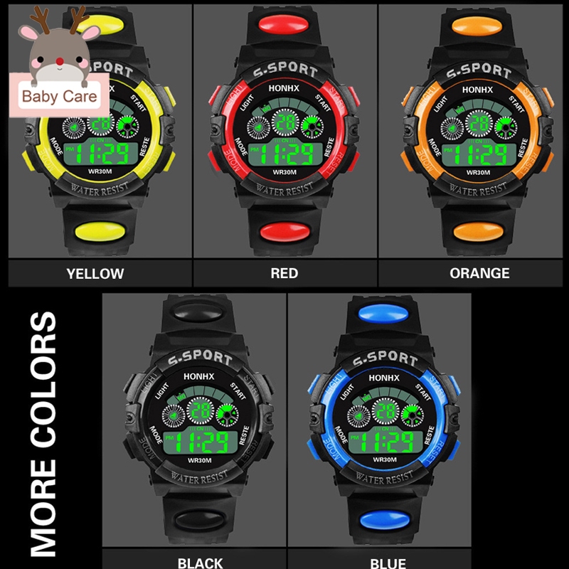 Coobos Fashion Kids Watch Classic Style Unisex Back To School Student ...