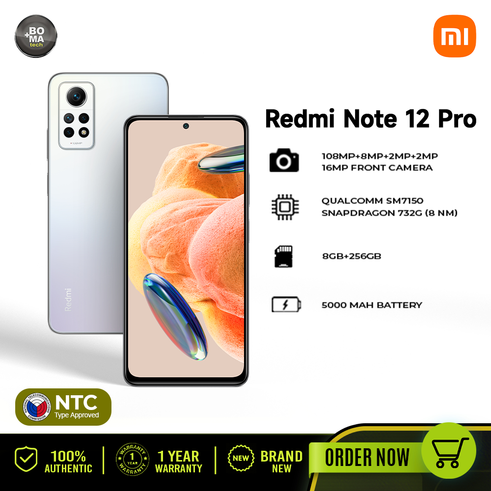 Xiaomi Redmi Note 12 Pro 8Gb+256Gb | Shopee Philippines