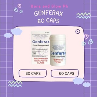 Genferax Food Supplement (For Fertility) | Shopee Philippines