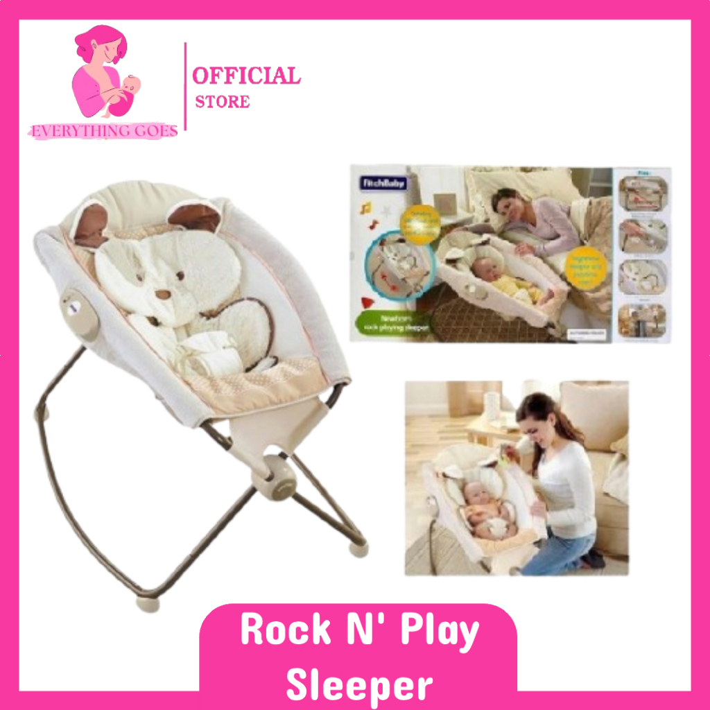 Fitch Baby Deluxe Newborn Rock ‘n Play Sleeper | Shopee Philippines