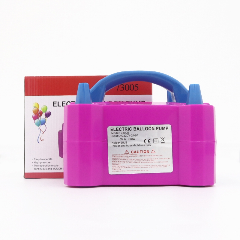 Balloon Pump Double Hole Air Pump Balloon Machine Quick Inflation ...