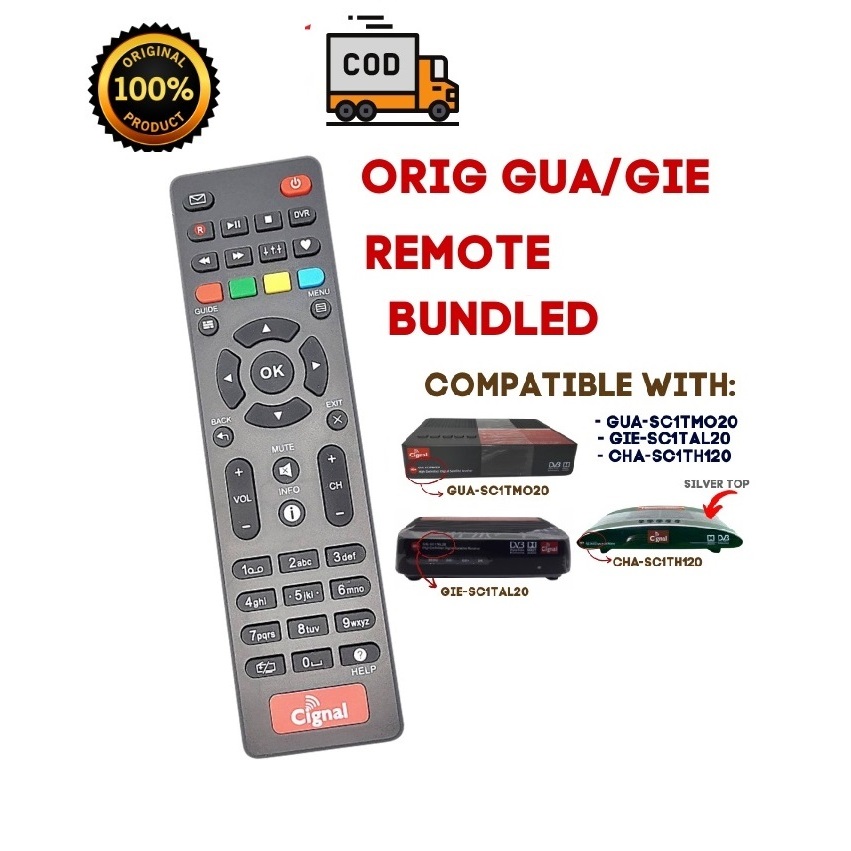 PinSan Cignal GUA-SC1TMO20 / CHA-SC1TH120 / GIE-SC1TAL20 REPLACEMENT ...