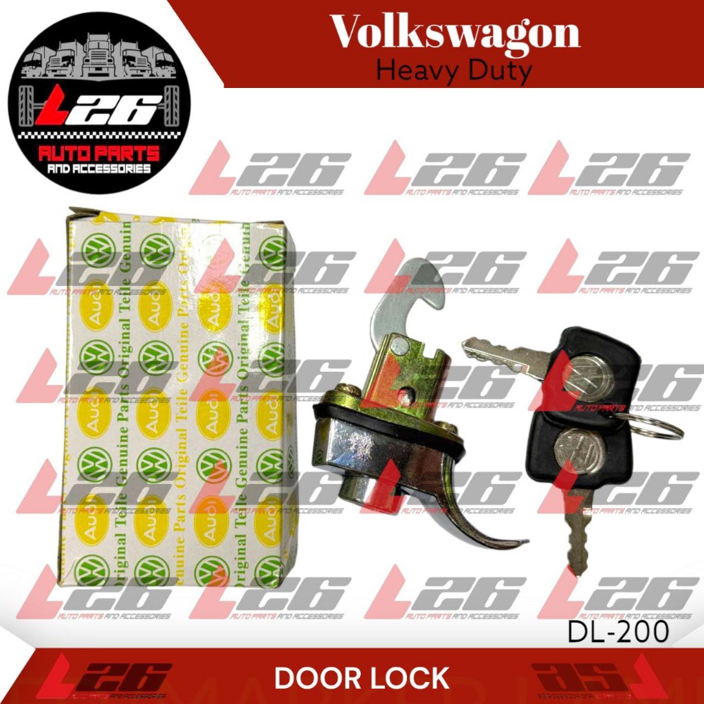 UNIVERSAL HOOD LOCK Volkswagon Car Door Lock DL-200 Automobile ( LIGHT ...