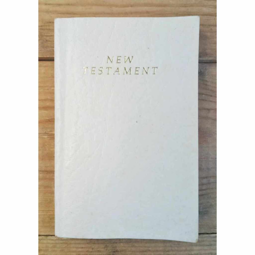 MINI NEW TESTAMENT HOLY BIBLE KJV ( Pre-loved ) | Shopee Philippines