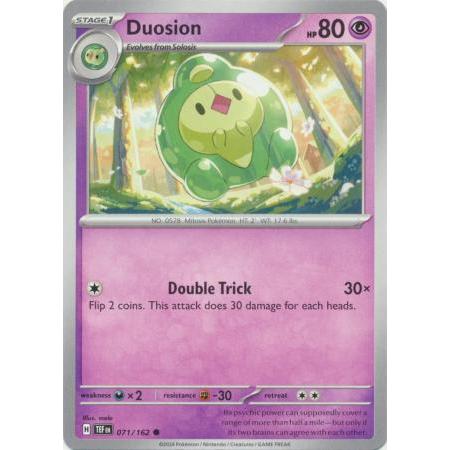 [EN] [TEF] 071/162 - Duosion - Common - SV05: Temporal Forces - Pokemon ...