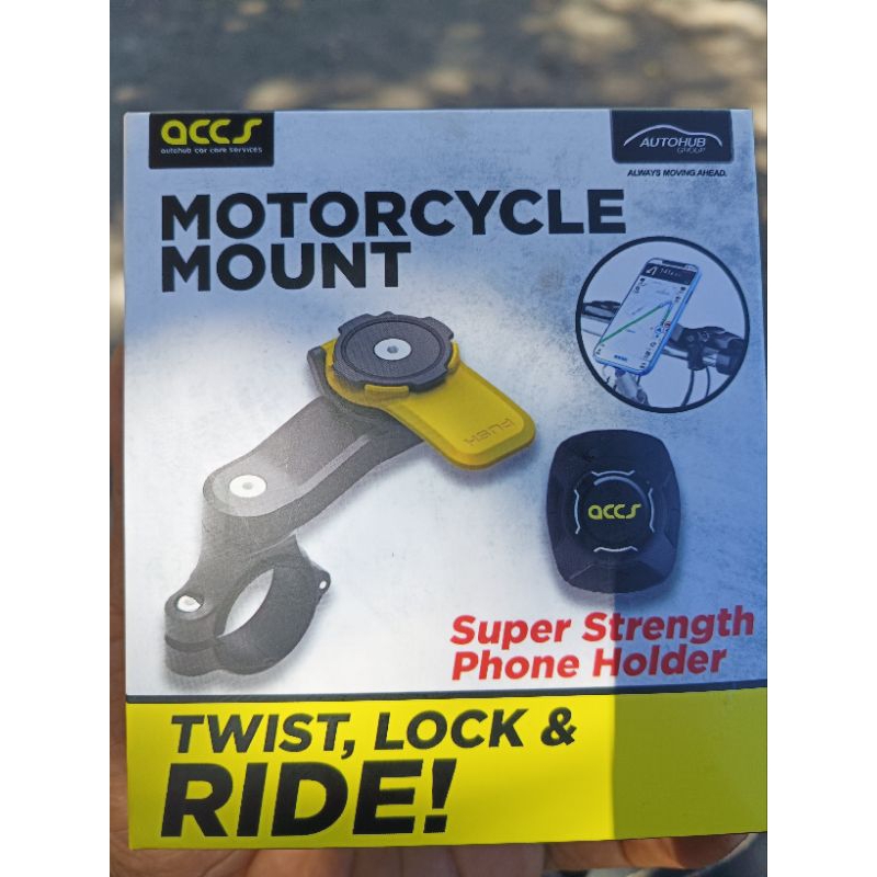 MOTO Accs Push Lock Phone Holder | Shopee Philippines