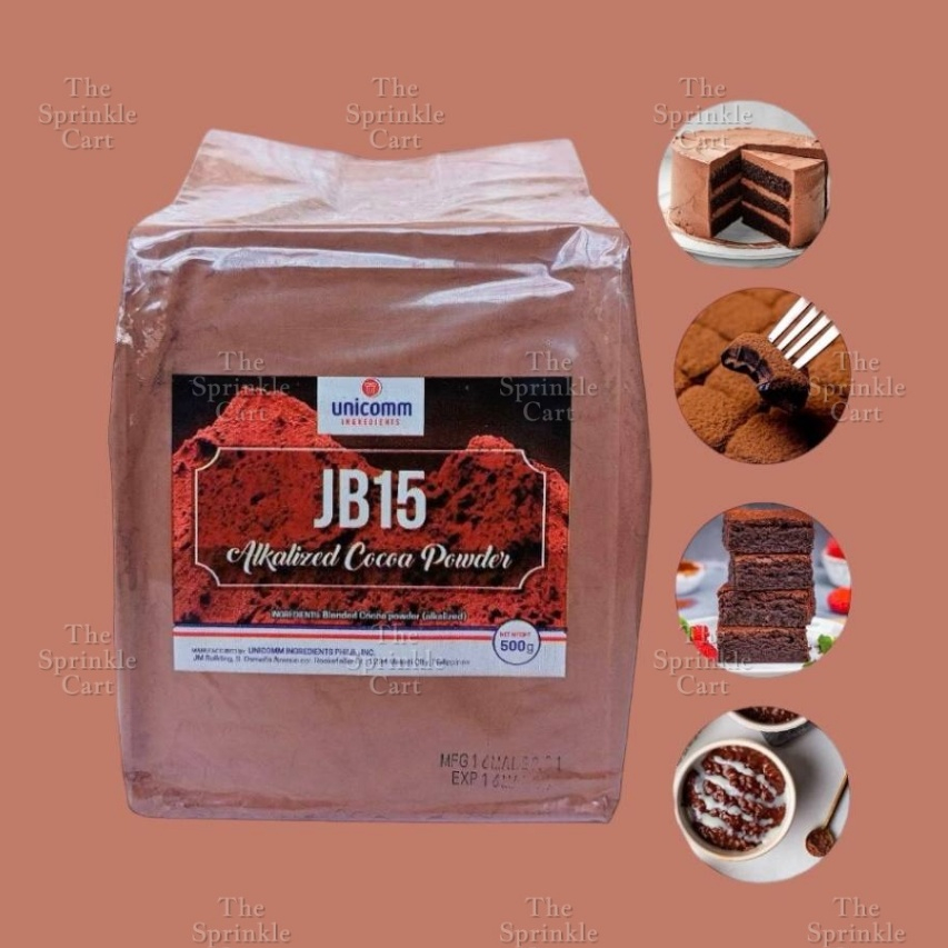 JB15 Cocoa Powder 500g Alkalized Baking Ingredients | Shopee Philippines