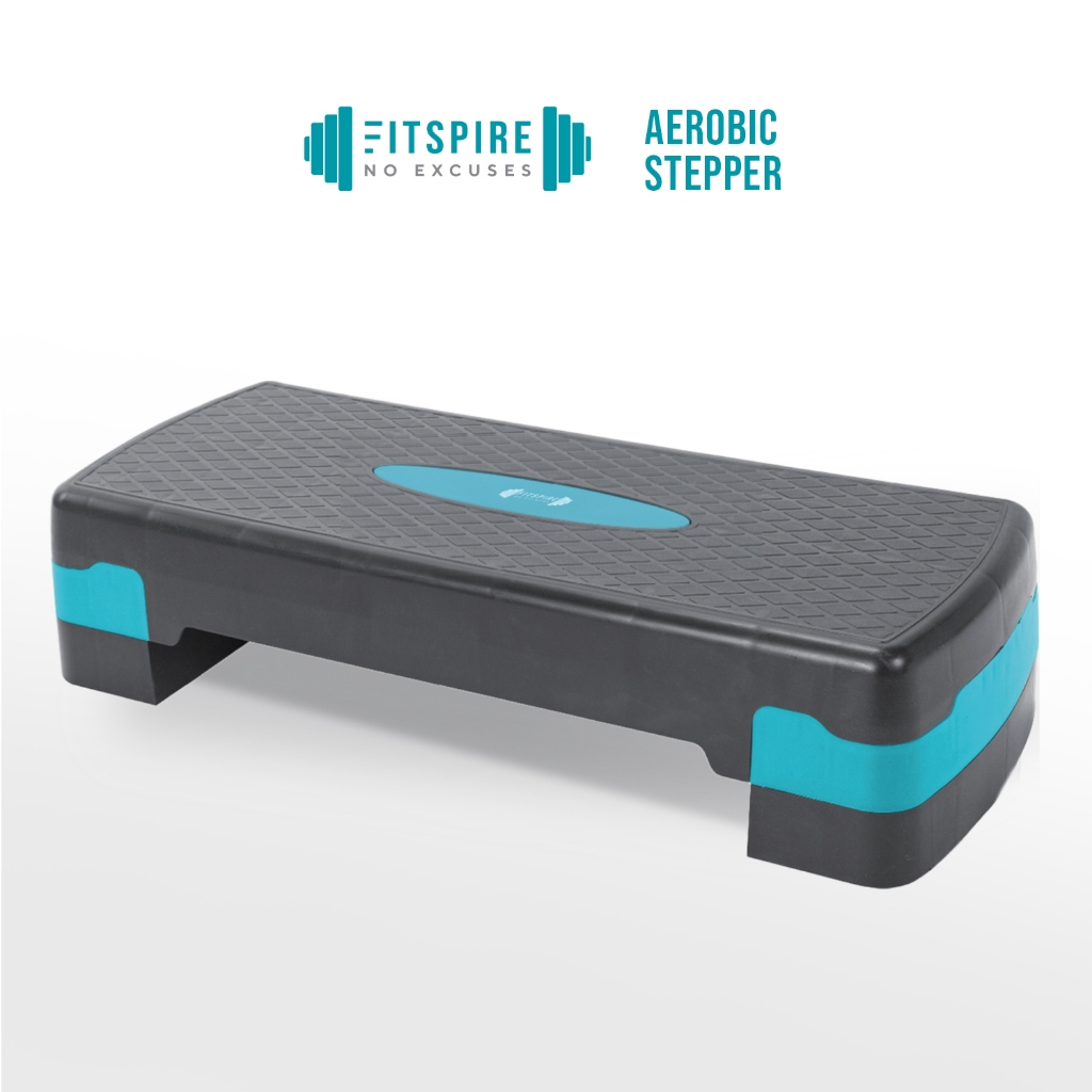 FITSPIRE Aerobic Stepper Fitness Equipment 68x28x15cm Weight Loss Home ...