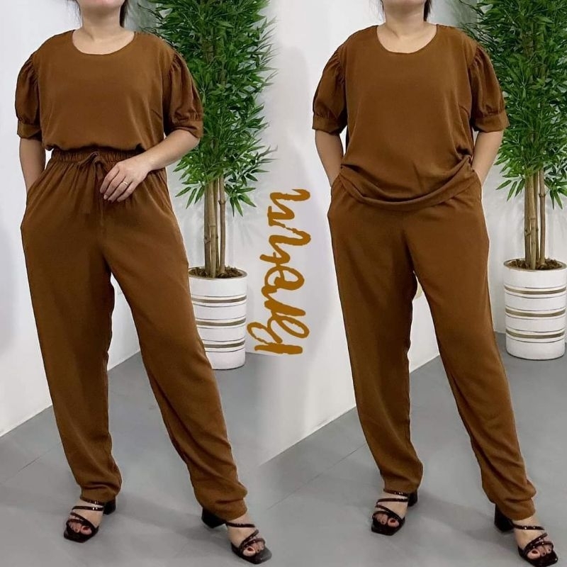 TRAUSER TERNO WITH POCKET | Shopee Philippines