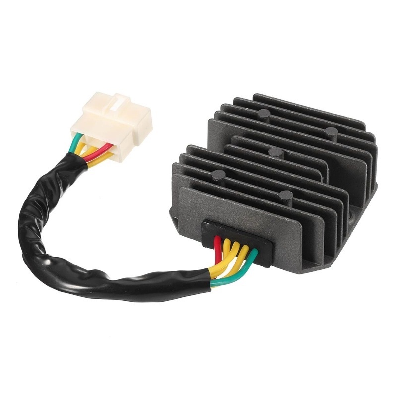 5 Wire Full Wave Motorcycle Regulator Rectifier for 12V DC Bike Quad ...