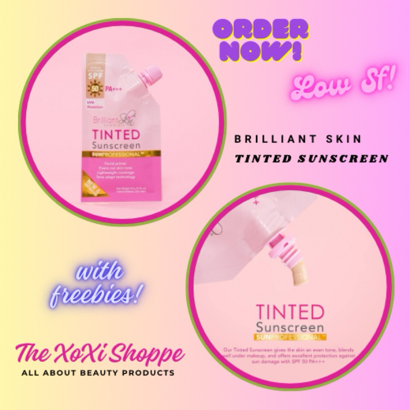 Brilliant Skin Tinted Sunscreen - Facial Primer with Spf 50 ...