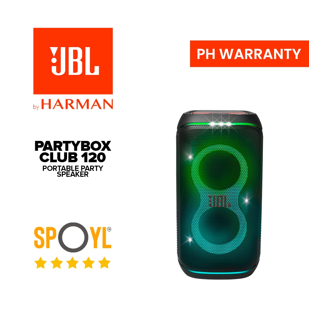 JBL PartyBox Club 120 Portable Party Speaker with Built-in Lights, Powerful Sound - Spoyl Store ...