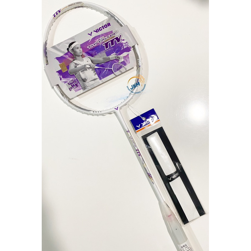 VICTOR THRUSTER TAI TZU YING 4U-G5 BADMINTON RACKET ORIGINAL | Shopee ...