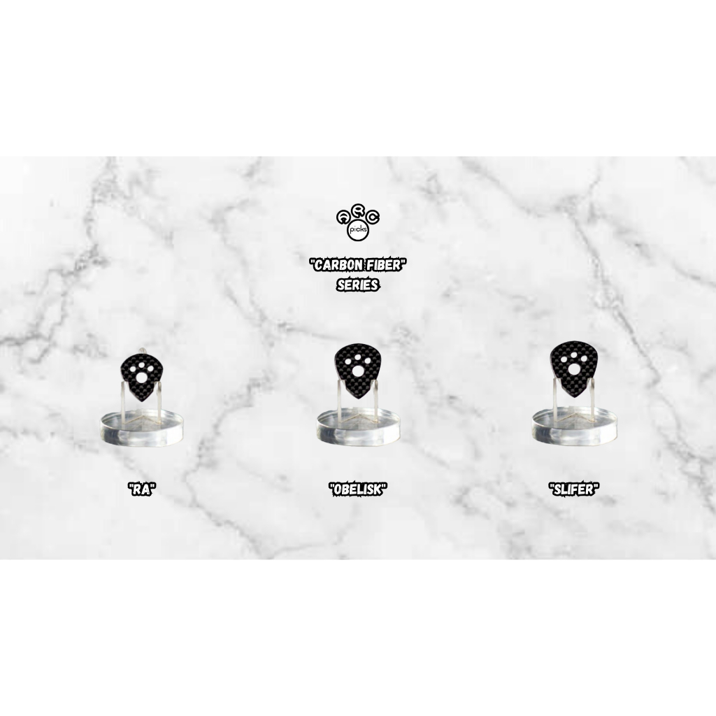 Arc Picks "Carbon Fiber" Series (Handmade Carbon Fiber Guitar/Bass ...