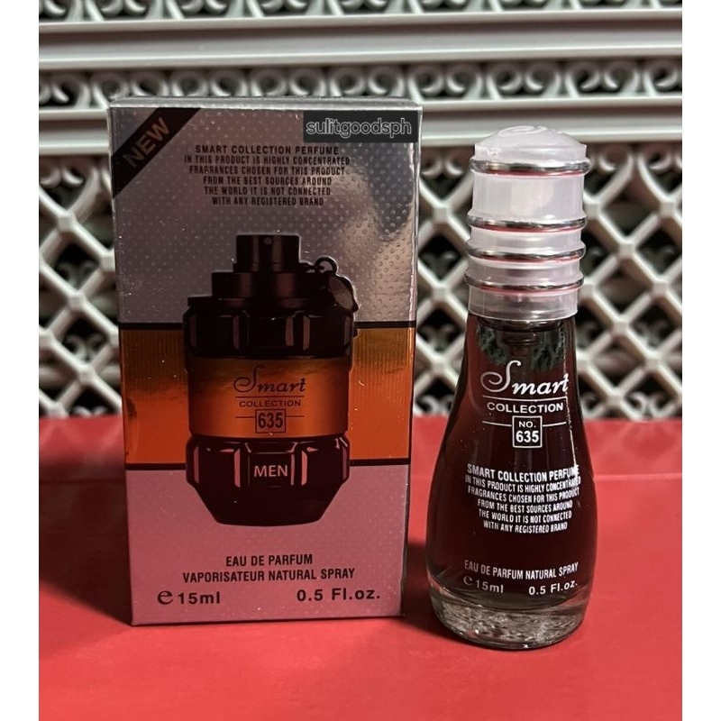 SMART COLLECTION PERFUME NO. 635 FOR MEN 15 ML EDP | Shopee Philippines