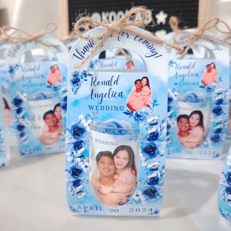 Personalized Shot Glass Souvenirs With Customized Holder For Souvenirs Birthday Christening