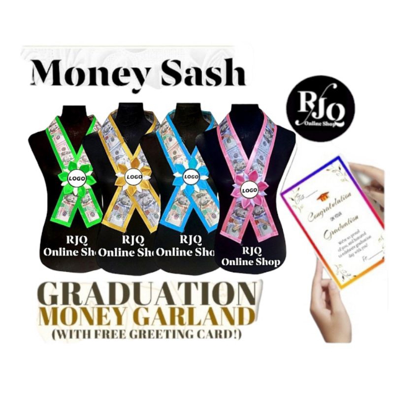 Money Garland Lei/Sash for Graduation,Moving-Up and Any Events ( Part 2 ...