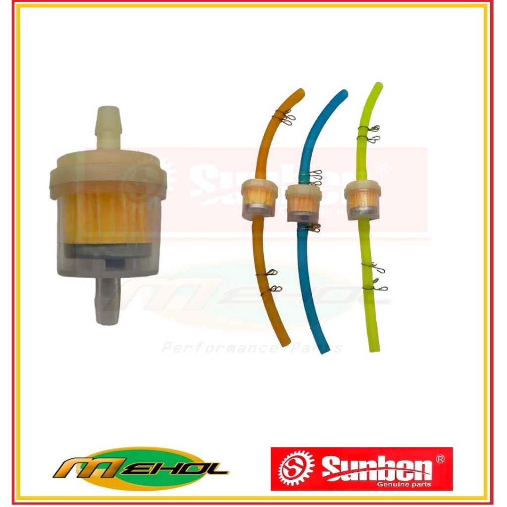 UNIVERSAL PETROL PIPE FUEL FILTER WITH HOSE | Shopee Philippines