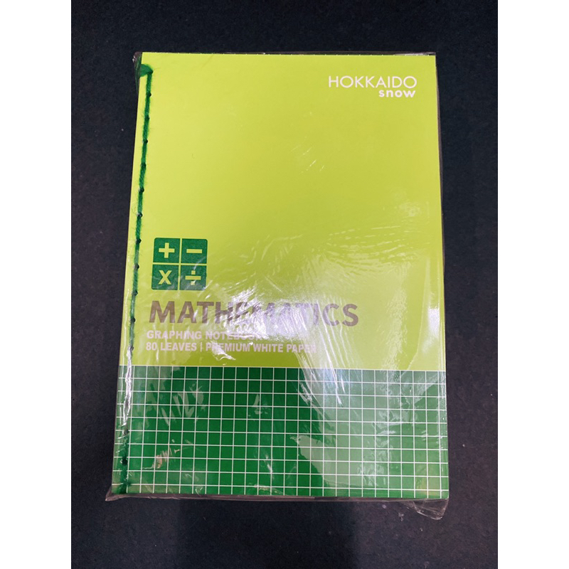 Hokkaido snow Mathematicis Graphing notebook 80leaves | Shopee Philippines