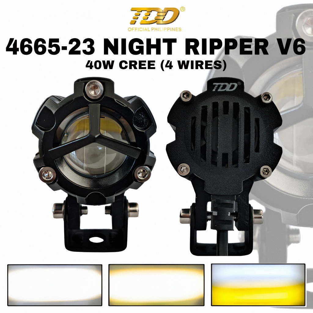 TDD V6 NIGHT RIPPER 4 WIRE WITH BALLAST 40W | Shopee Philippines