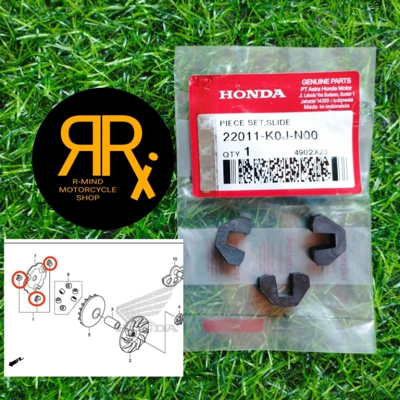 HONDA SLIDE PIECE BEAT FI V3 - GENIO | Shopee Philippines