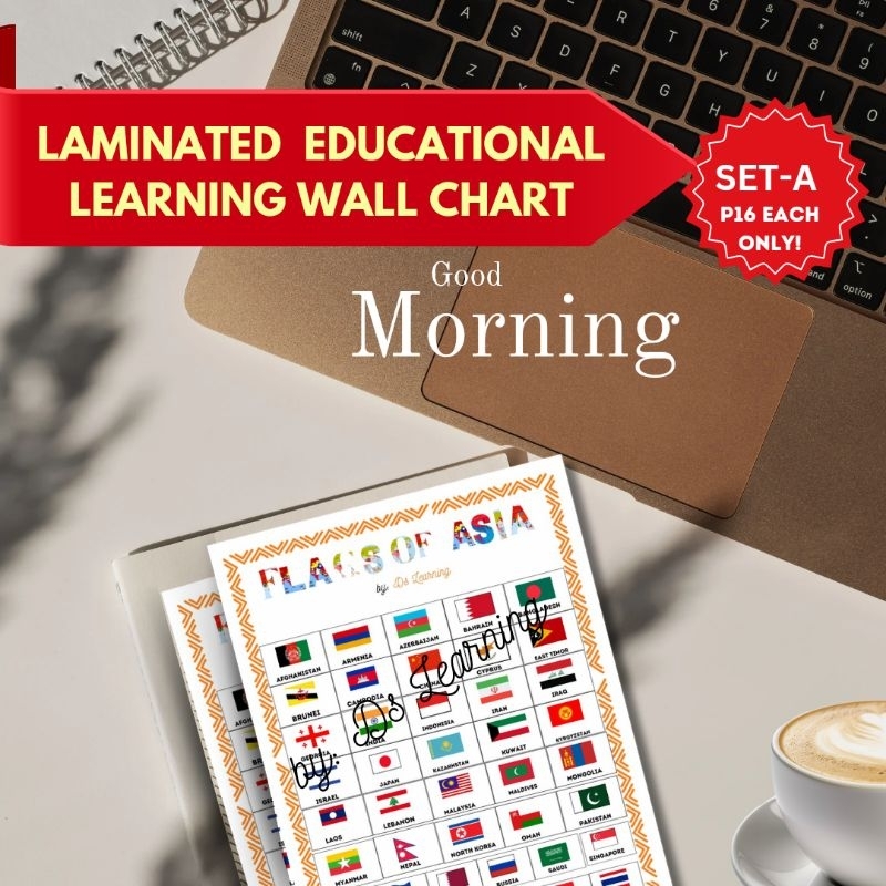 Educational Learning Wall Chart for kids | Shopee Philippines