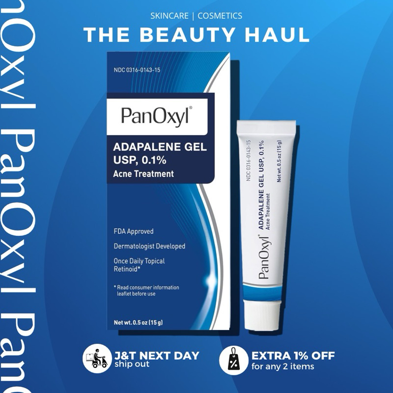 Panoxyl Ad-apa-lene 0.1% Leave-On Gel Acne Treatment 15g | Shopee ...