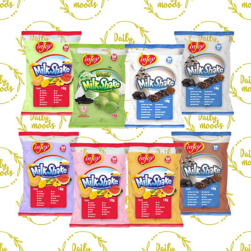Injoy Milkshake Powder 1kg | Shopee Philippines