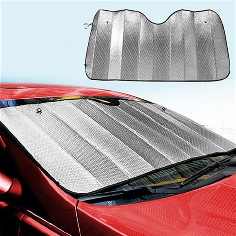 Universal Foldable Car Windshield Visor Cover Block Front Rear Window ...