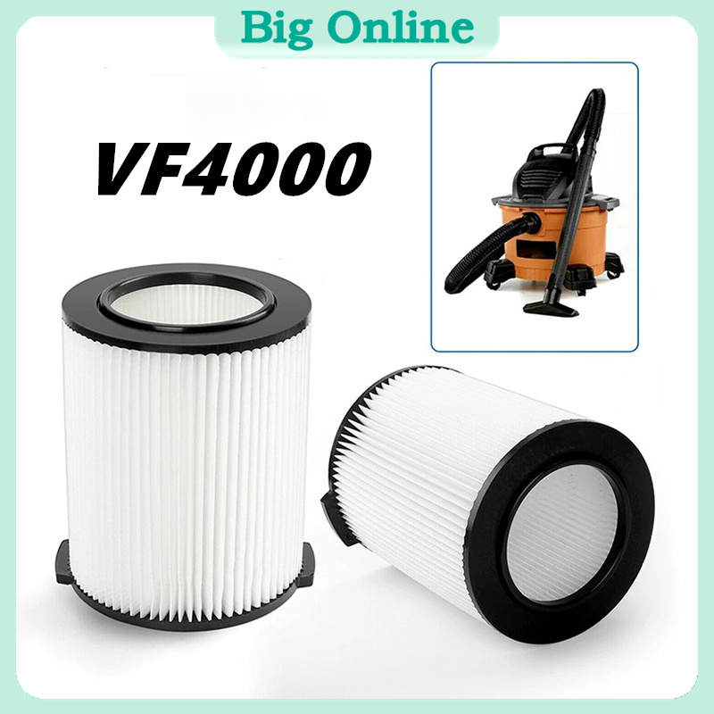 Adaptive RIDGID VF4000 Vacuum Cleaner Filter Standard Wet/Dry Vac HEPA ...