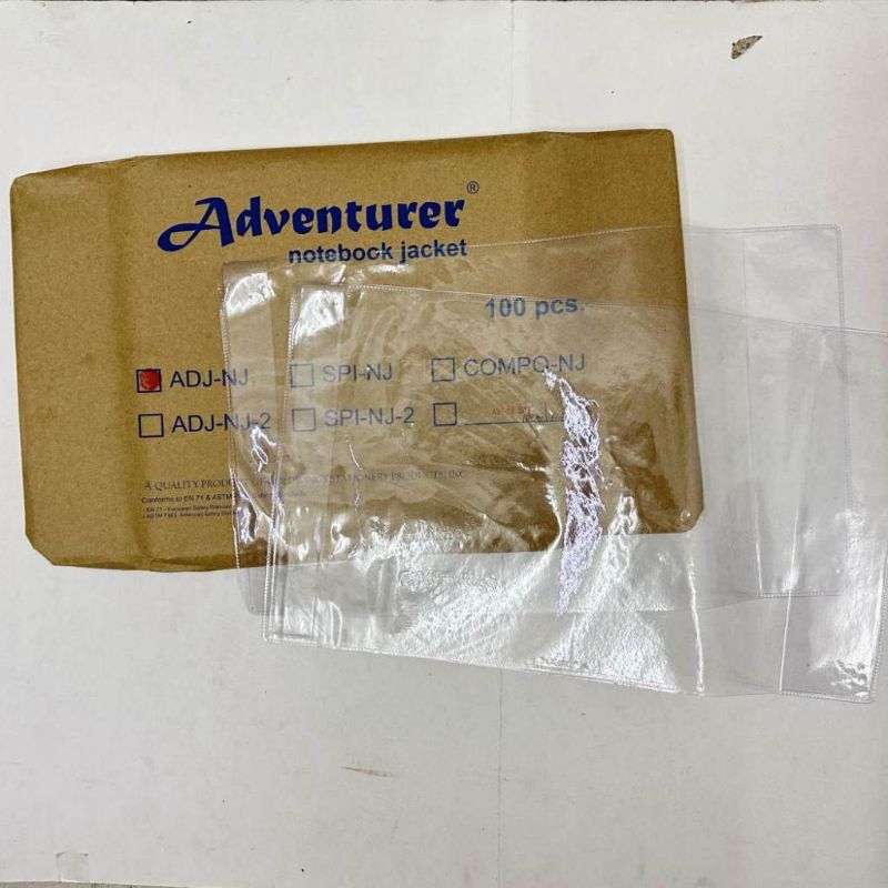Jacket notebook adventurer adjustable notebook jacket plastic cover per ...