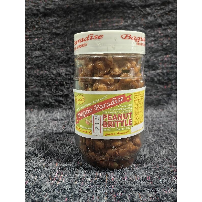 Peanut Brittle (Baguio Paradise) 350 grams | Shopee Philippines