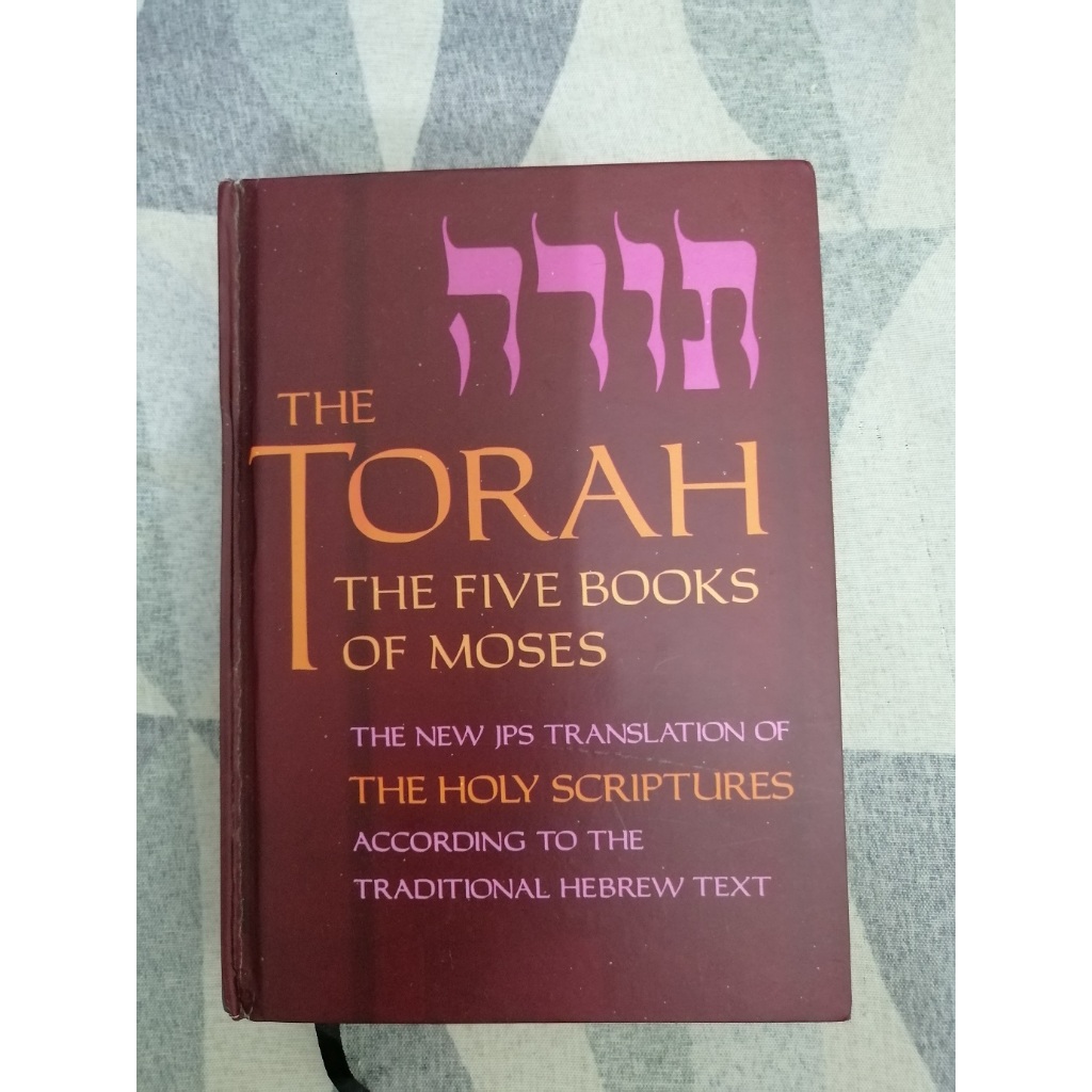 The Torah: Five Books of Moses | Shopee Philippines