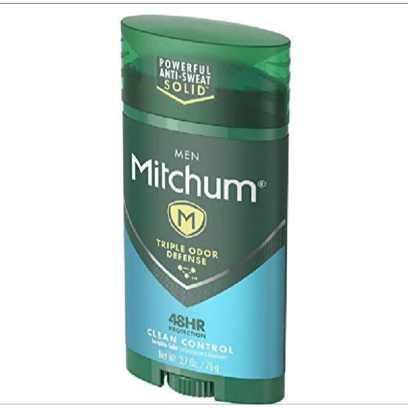 Mitchum Powerful CLEAN CONTROL ANTIPERSPIRANT DEODORANT 76g | Shopee ...