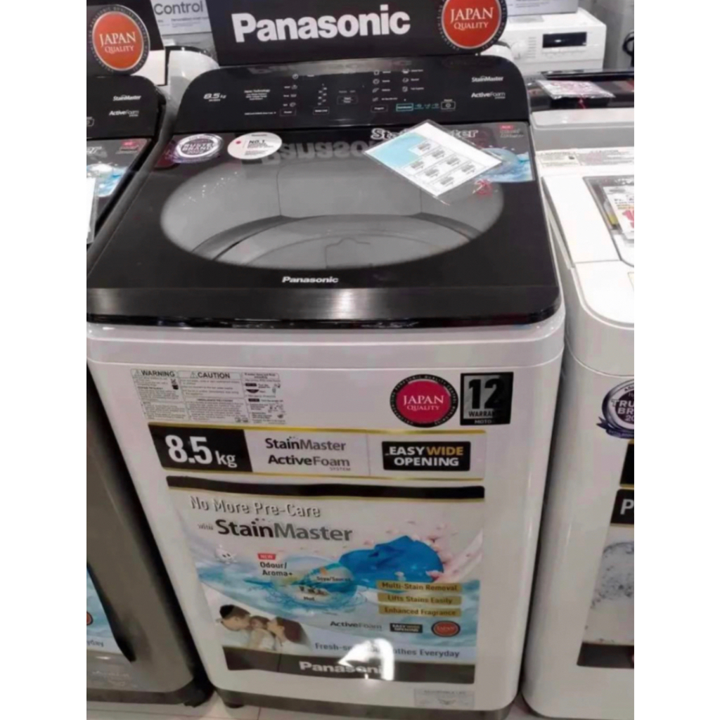 Original brand new Panasonic Washing Machine 8.5 kg Top Load Inverter ...