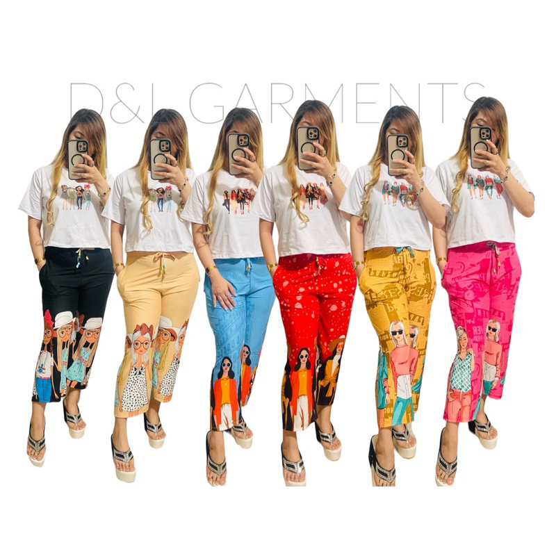 TERNO SQUAREPANTS BKK ASSORTED PRINT FOR ADULT(freesize) | Shopee ...