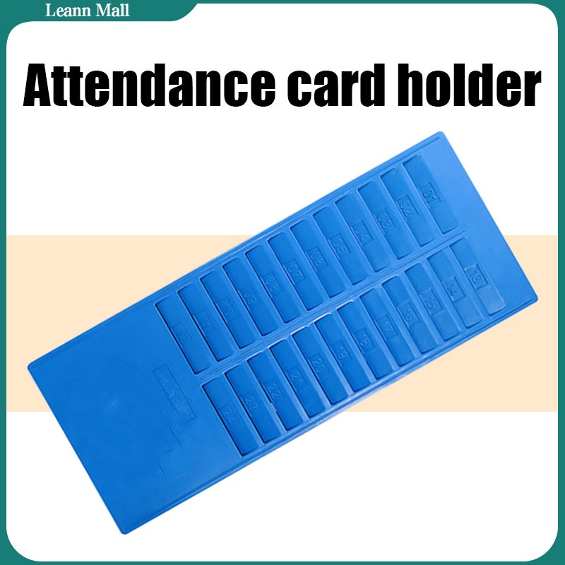 Time Card Rack Wall Mounted Attendance Card Holde For Factories Office ...