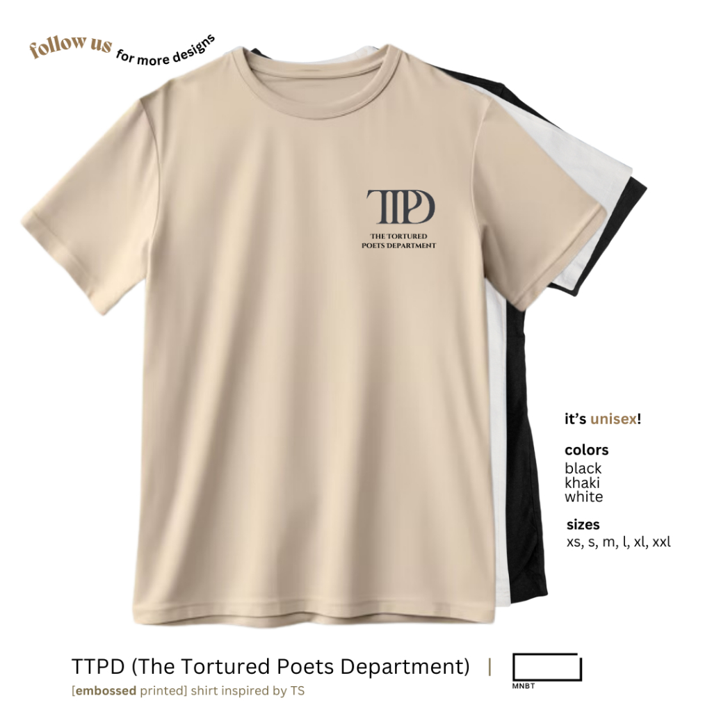 The Tortured Poets Department (TTPD) shirt | inspired by Taylor Swift ...