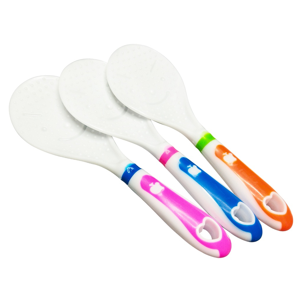 Plastic Rice Scoop Paddle Food Plastic Serving Spoon Scooper Spatula ...