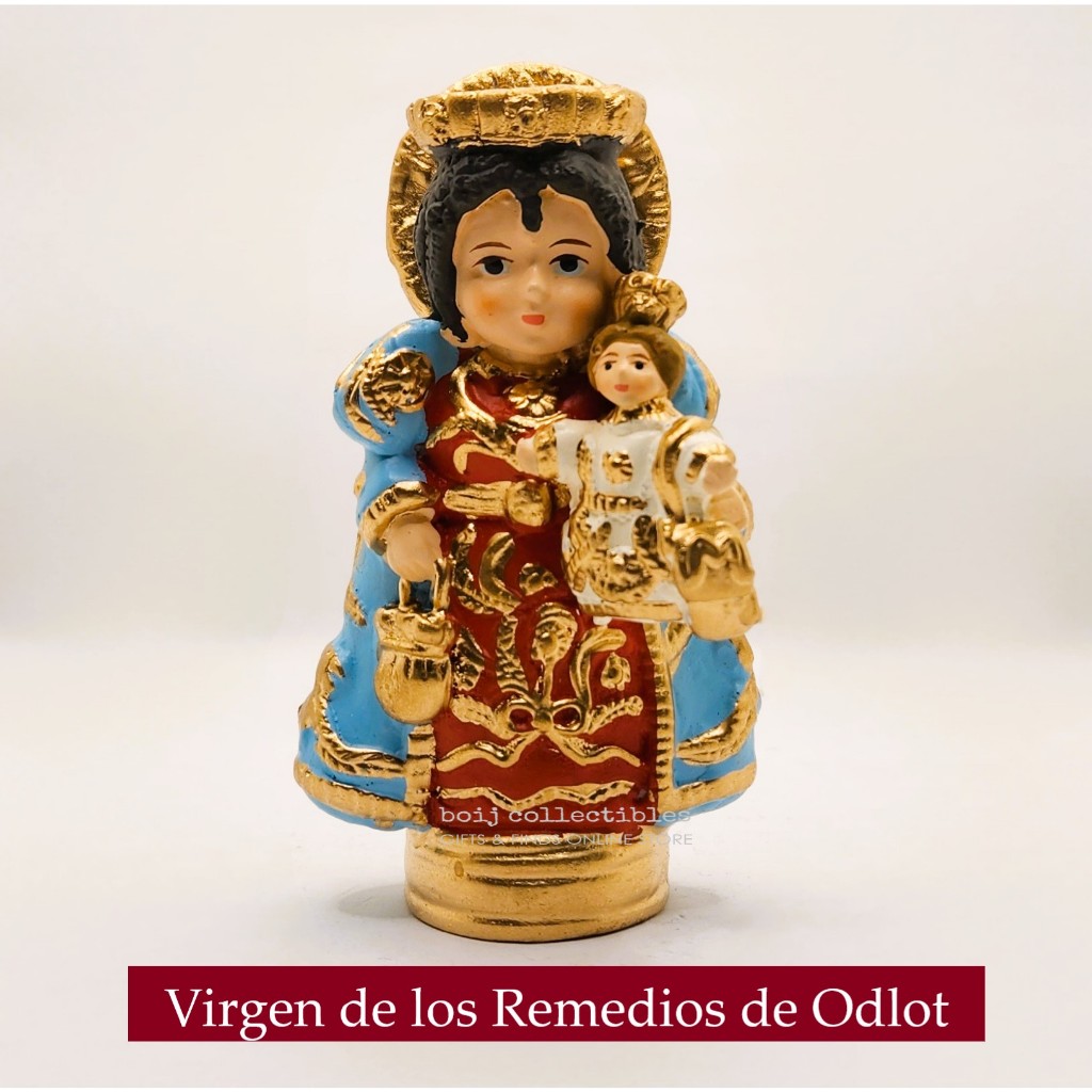 Chibi Religious Mini Statues Holy Family Sto. Nino Virgin Mary St ...