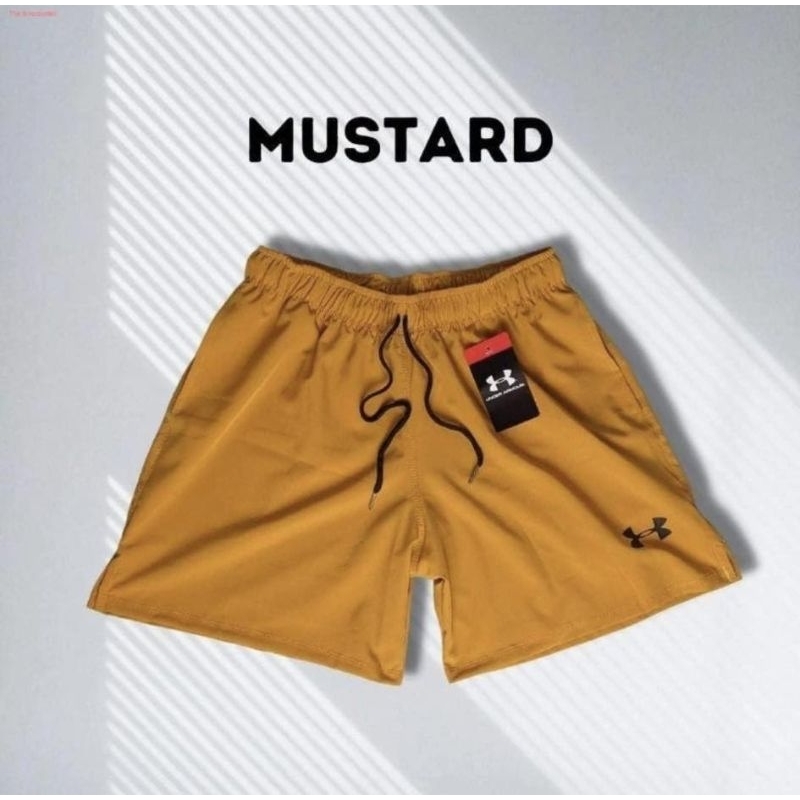 TASLAN SHORT PLAIN TWO POCKET UNDER ARMS VINYL LOGO | Shopee Philippines