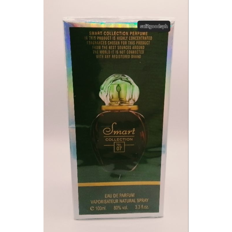 SMART COLLECTION PERFUME NO. 07 FOR WOMEN 100 ML EDP | Shopee Philippines