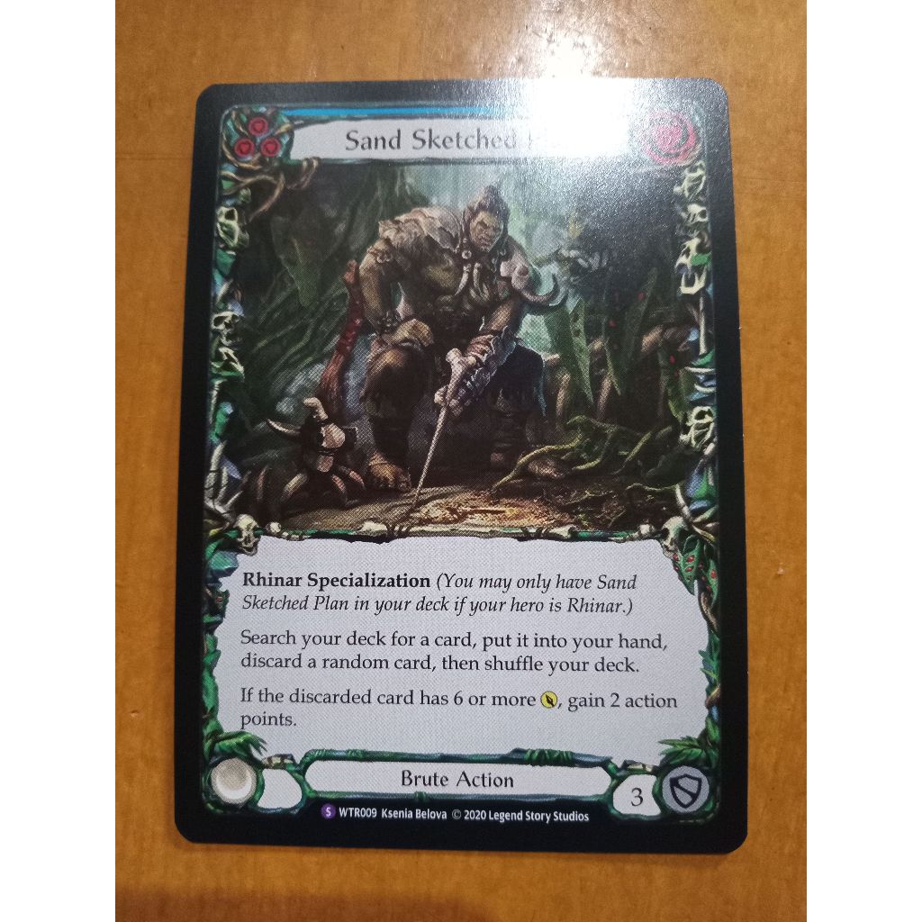 FAB Flesh and Blood TCG: Sand Sketched Plan Welcome to Rathe WTR ...