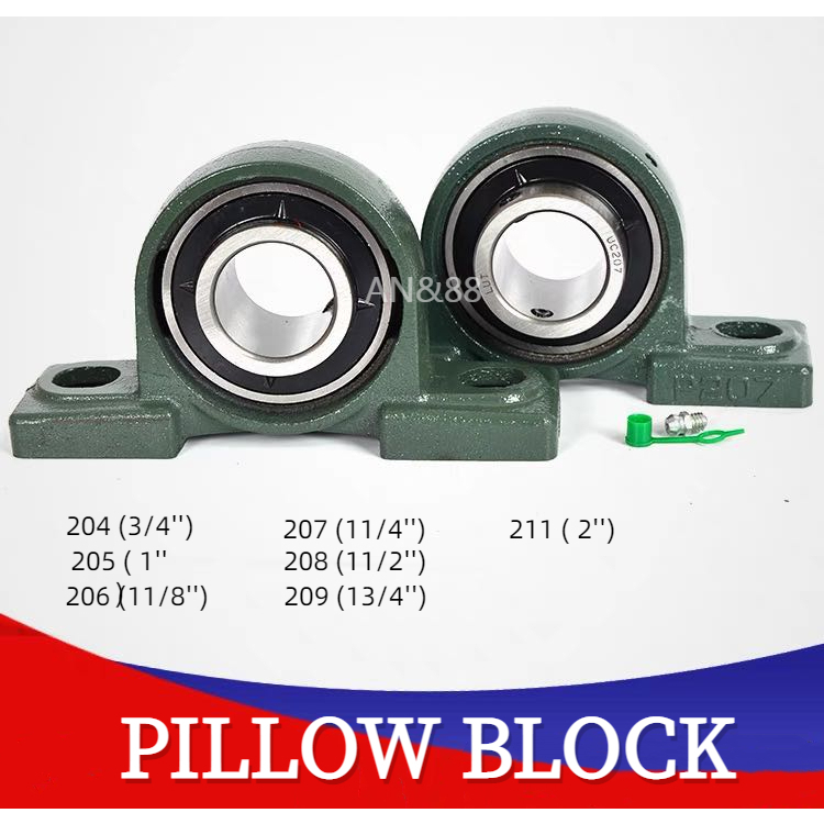 Pillow Block Bearing 204 205 206 207 208 209 211 | Shopee Philippines