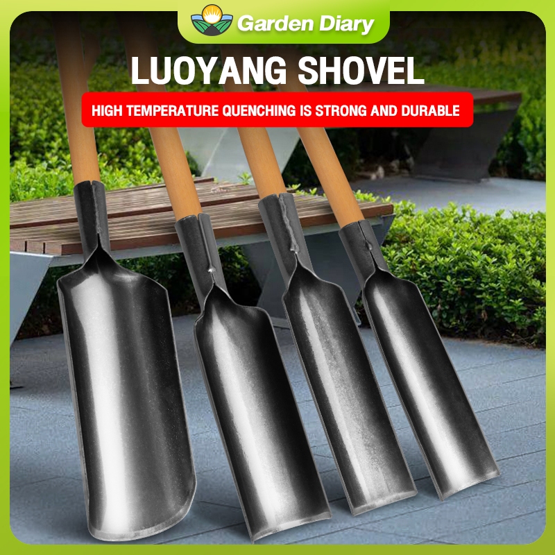 Luoyang Shovel Digging for Soil，Agricultural tools Half round shovel ...