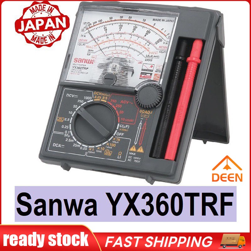 Sanwa YX360TRF Analog Multi-Tester Multi-Meter Made in JAPAN Analogue ...