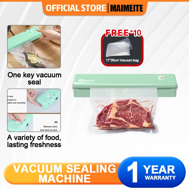 Maimeite Food Vacuum Sealer Machine Household Automatic Vacuum Sealing Machine Vacuum Machine ...